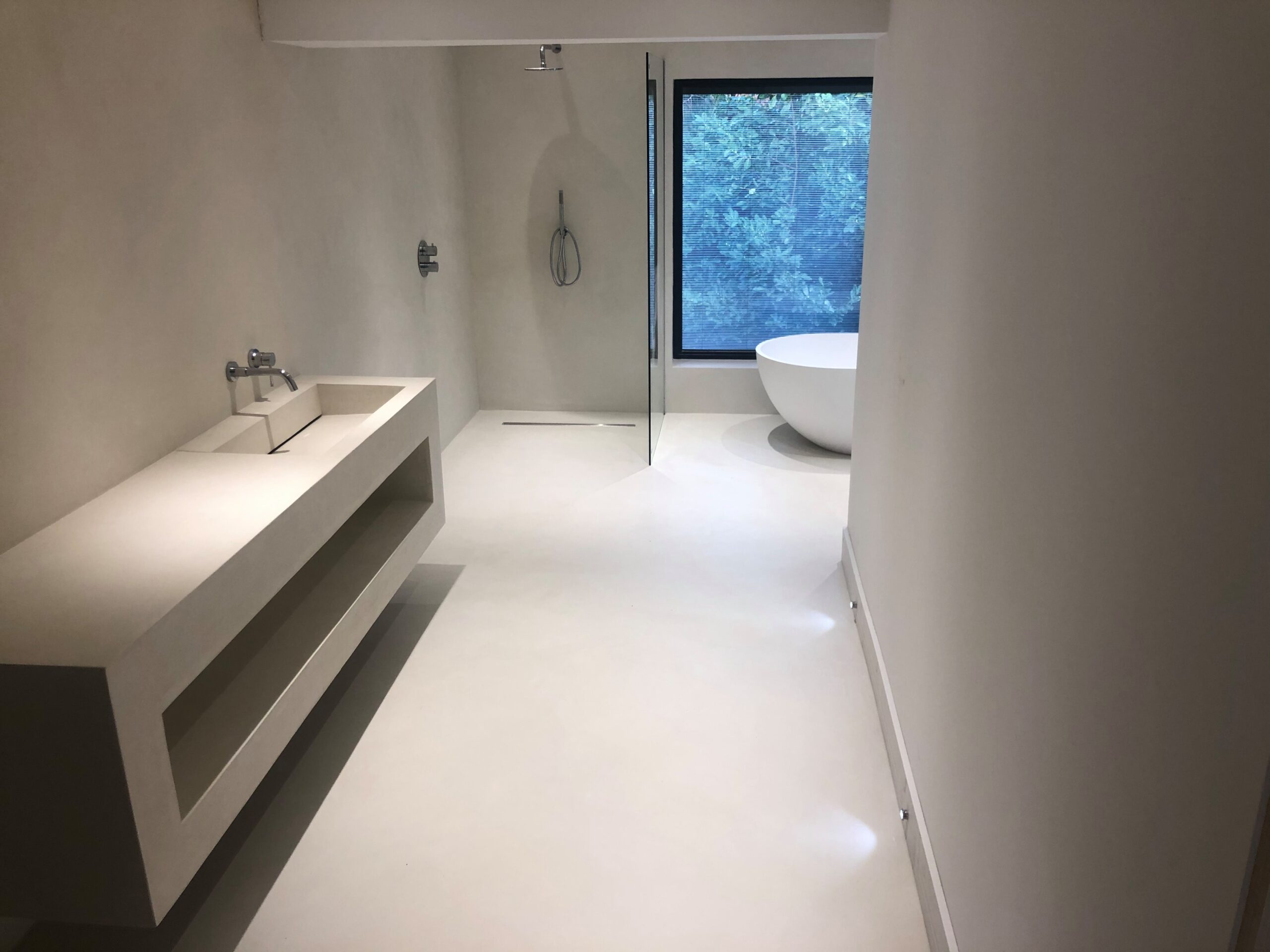 Microcement Furniture and Worktops | Existent Furniture Re-coating